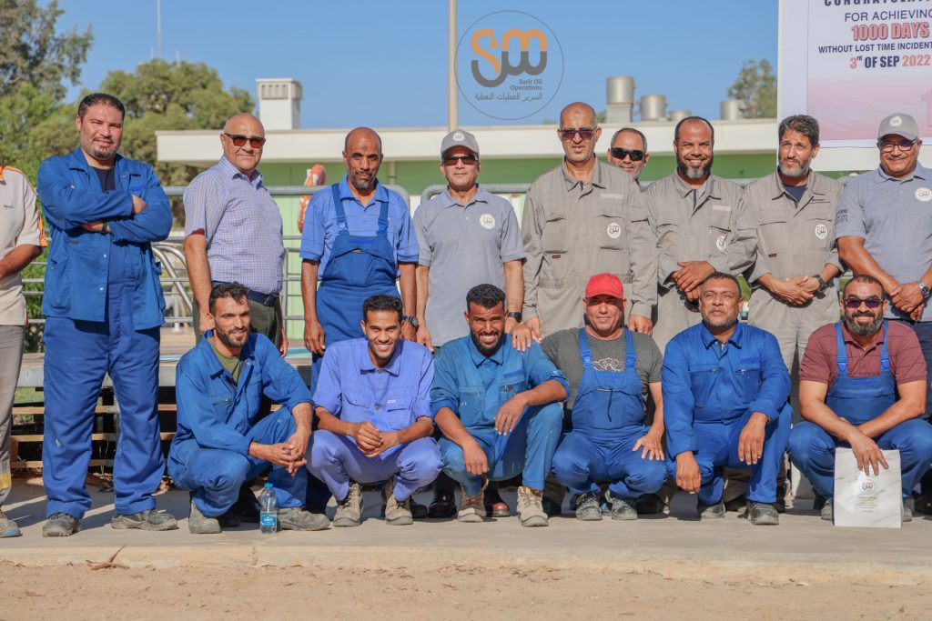 1000 Days LTI Free - Sarir Oil Operations