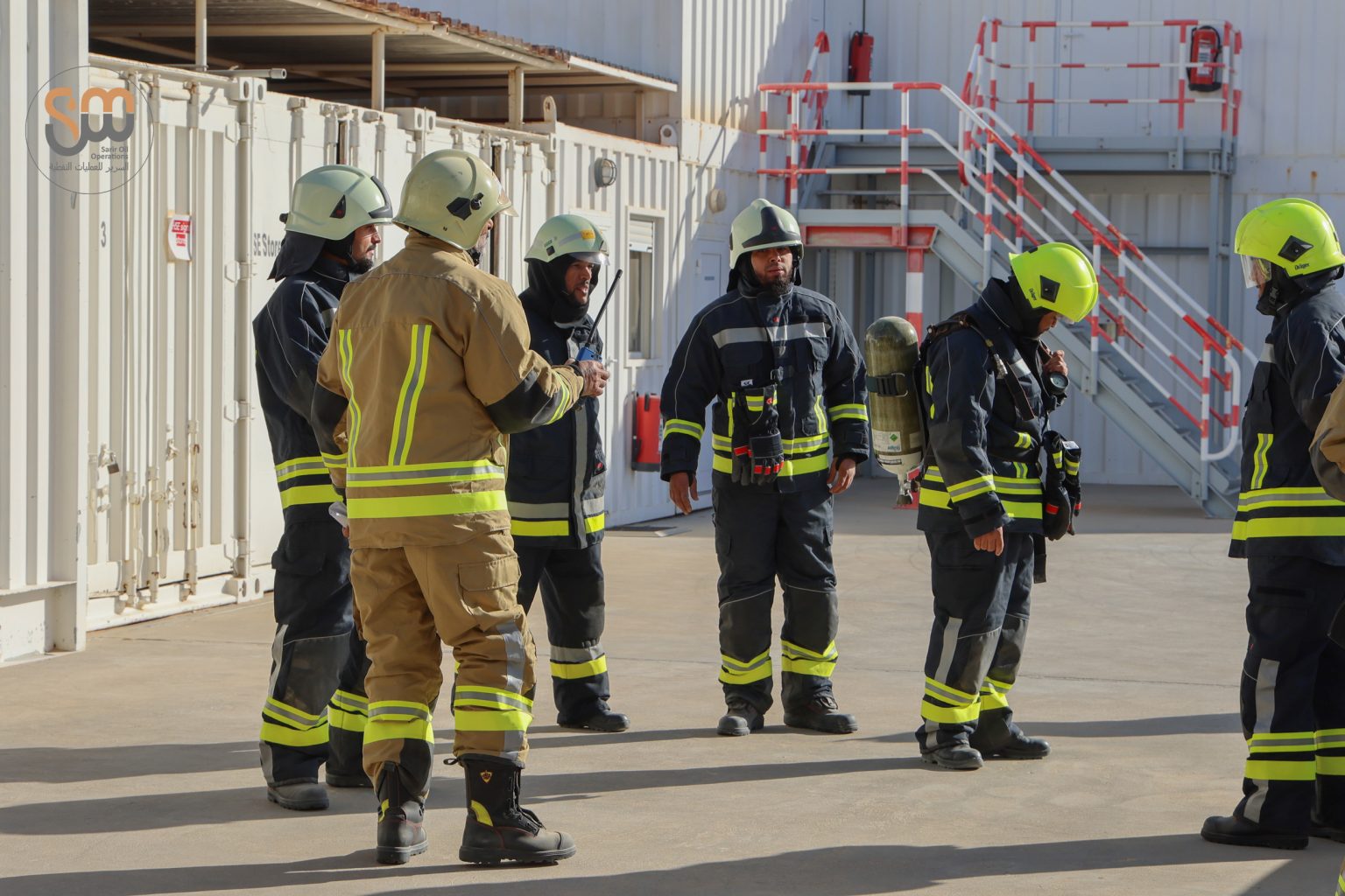 Successful Fire Drill simulation in Jakhira Field - Sarir Oil Operations