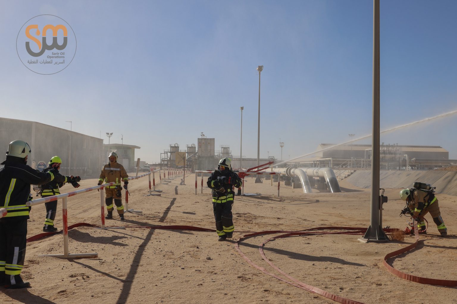 Successful Fire Drill simulation in Jakhira Field - Sarir Oil Operations