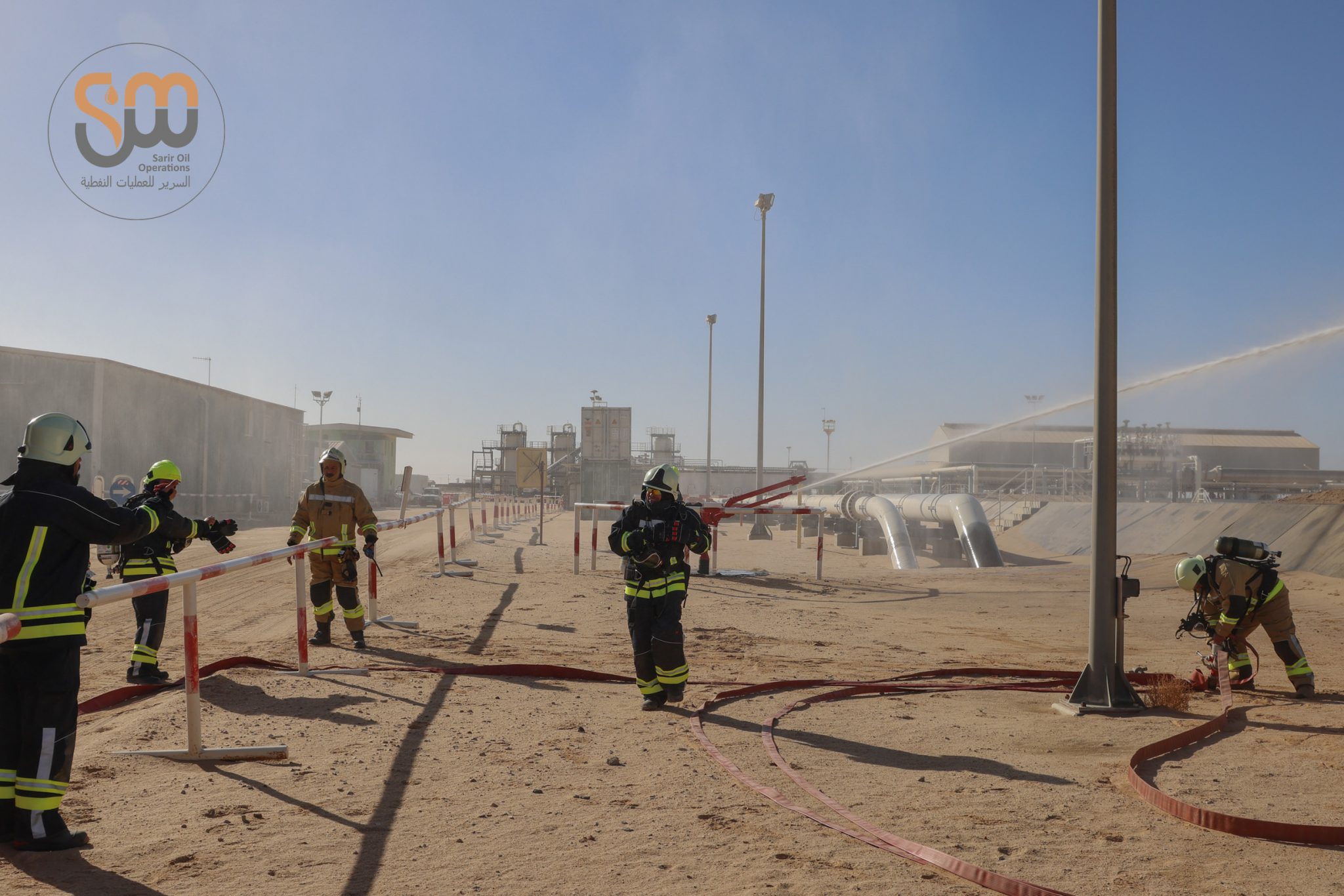 Successful Fire Drill simulation in Jakhira Field - Sarir Oil Operations
