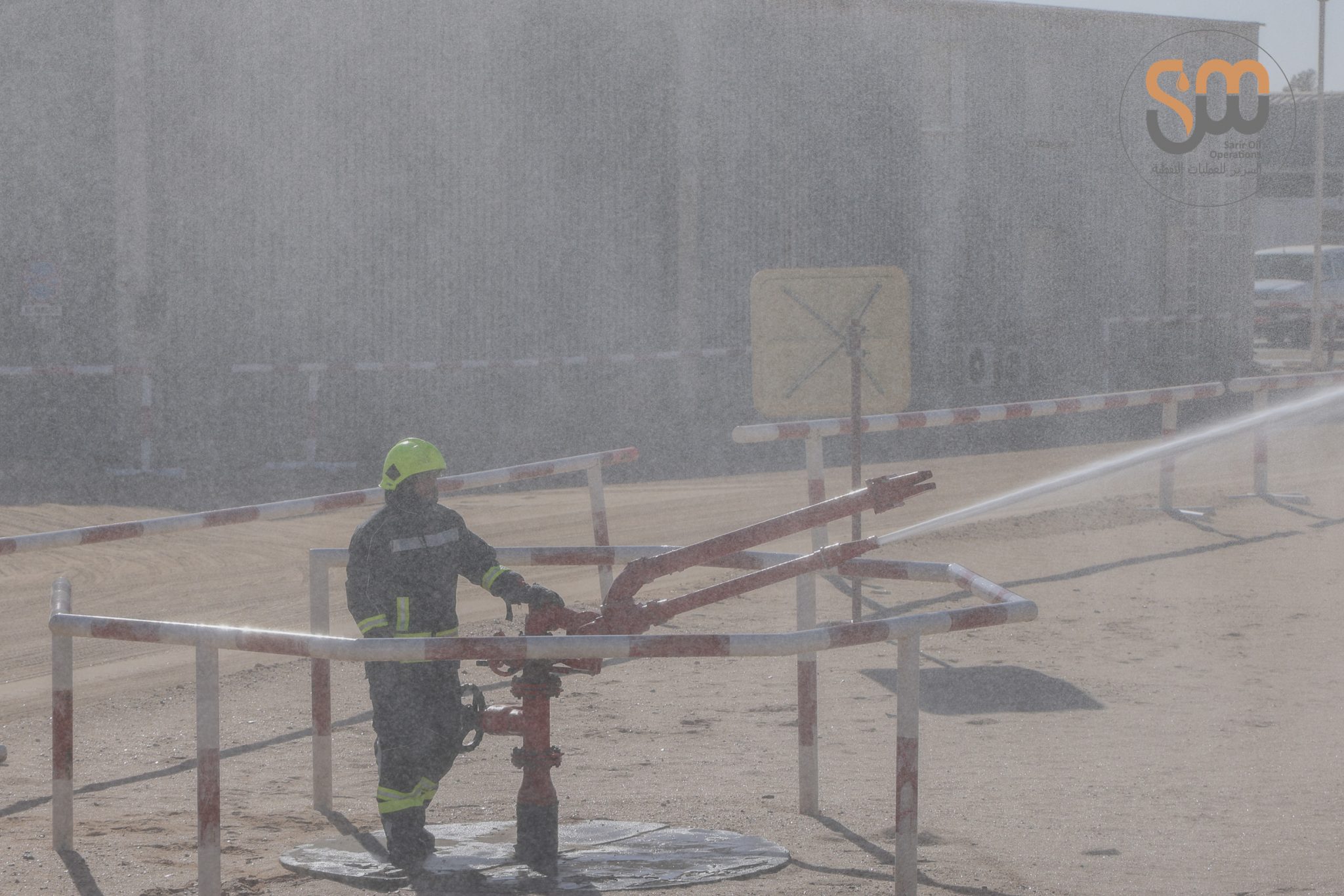 Successful Fire Drill simulation in Jakhira Field - Sarir Oil Operations