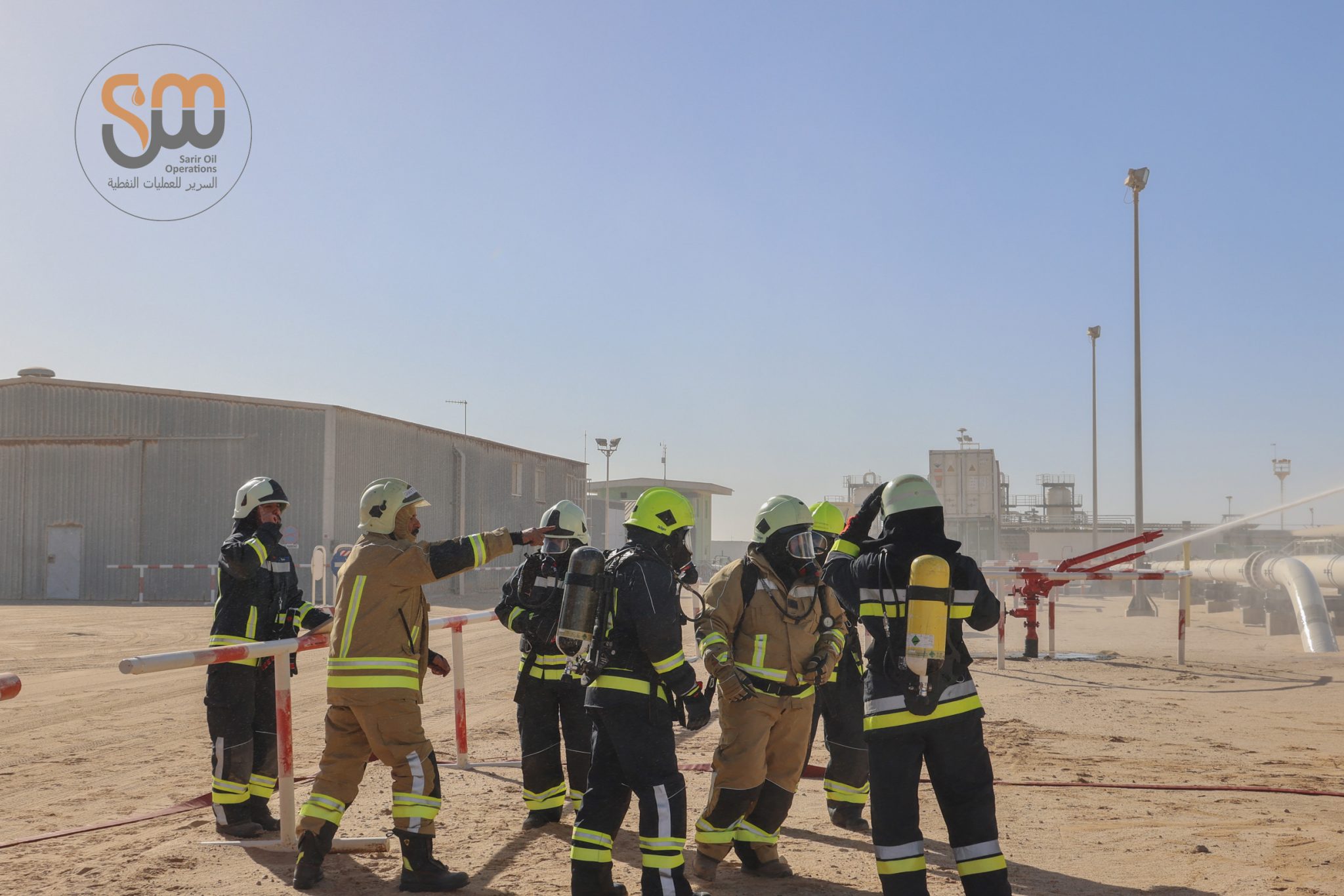 Successful Fire Drill simulation in Jakhira Field - Sarir Oil Operations