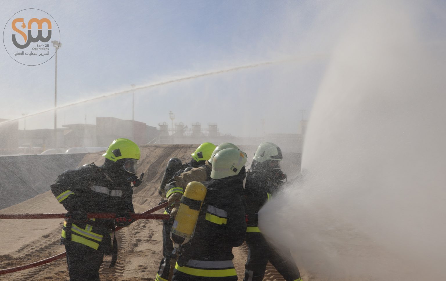 Successful Fire Drill simulation in Jakhira Field - Sarir Oil Operations