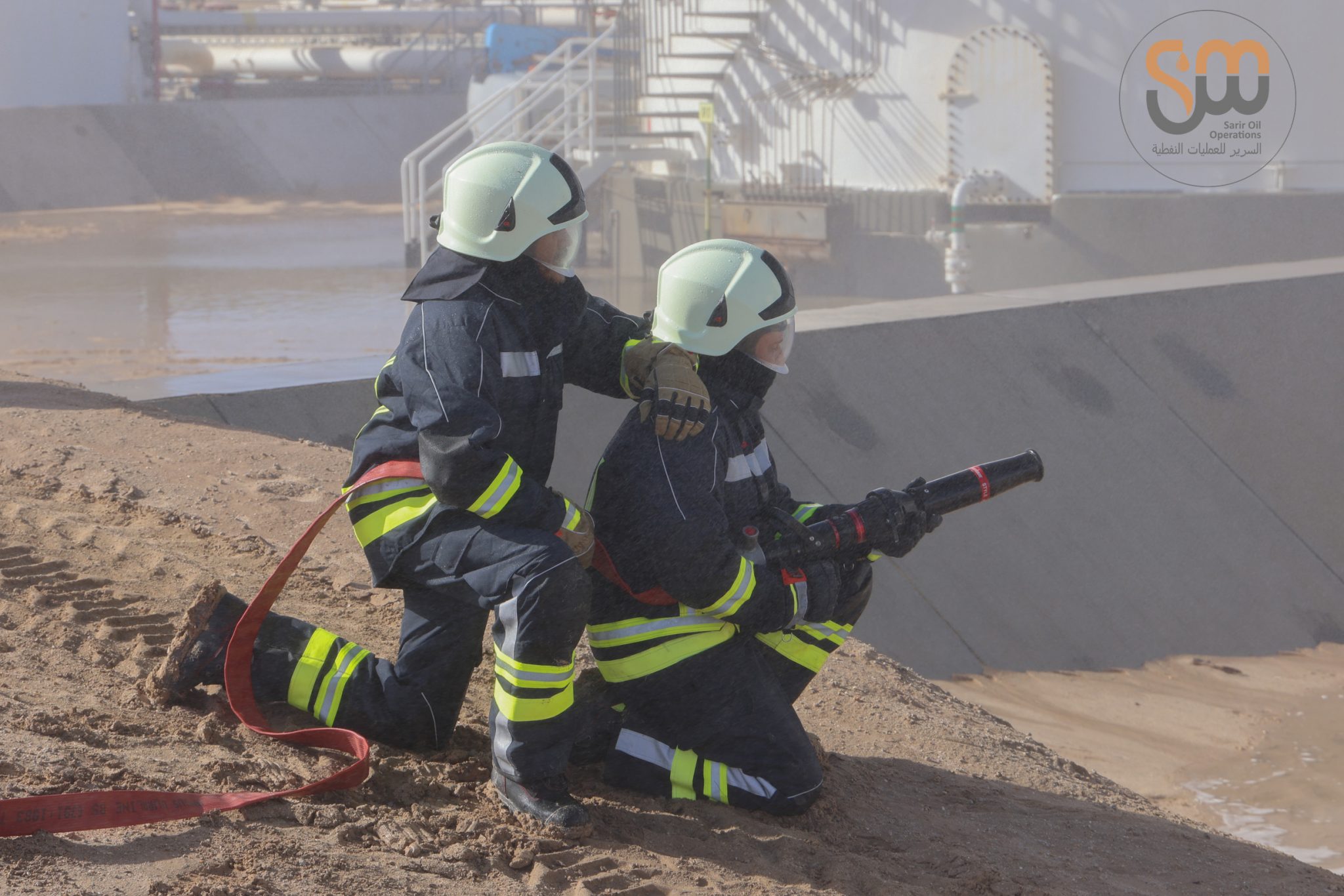 Successful Fire Drill simulation in Jakhira Field - Sarir Oil Operations