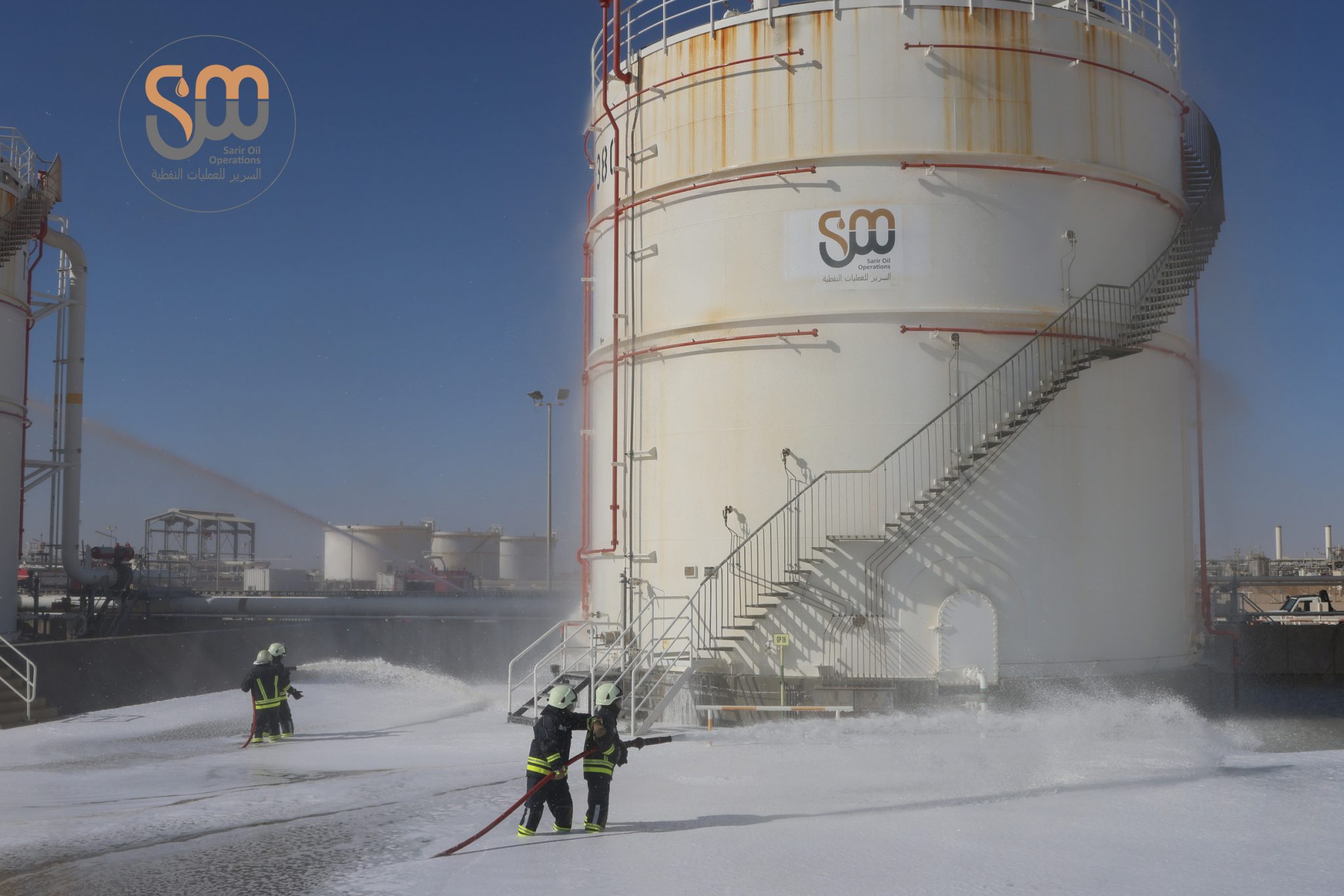 Successful Fire Drill simulation in Jakhira Field - Sarir Oil Operations