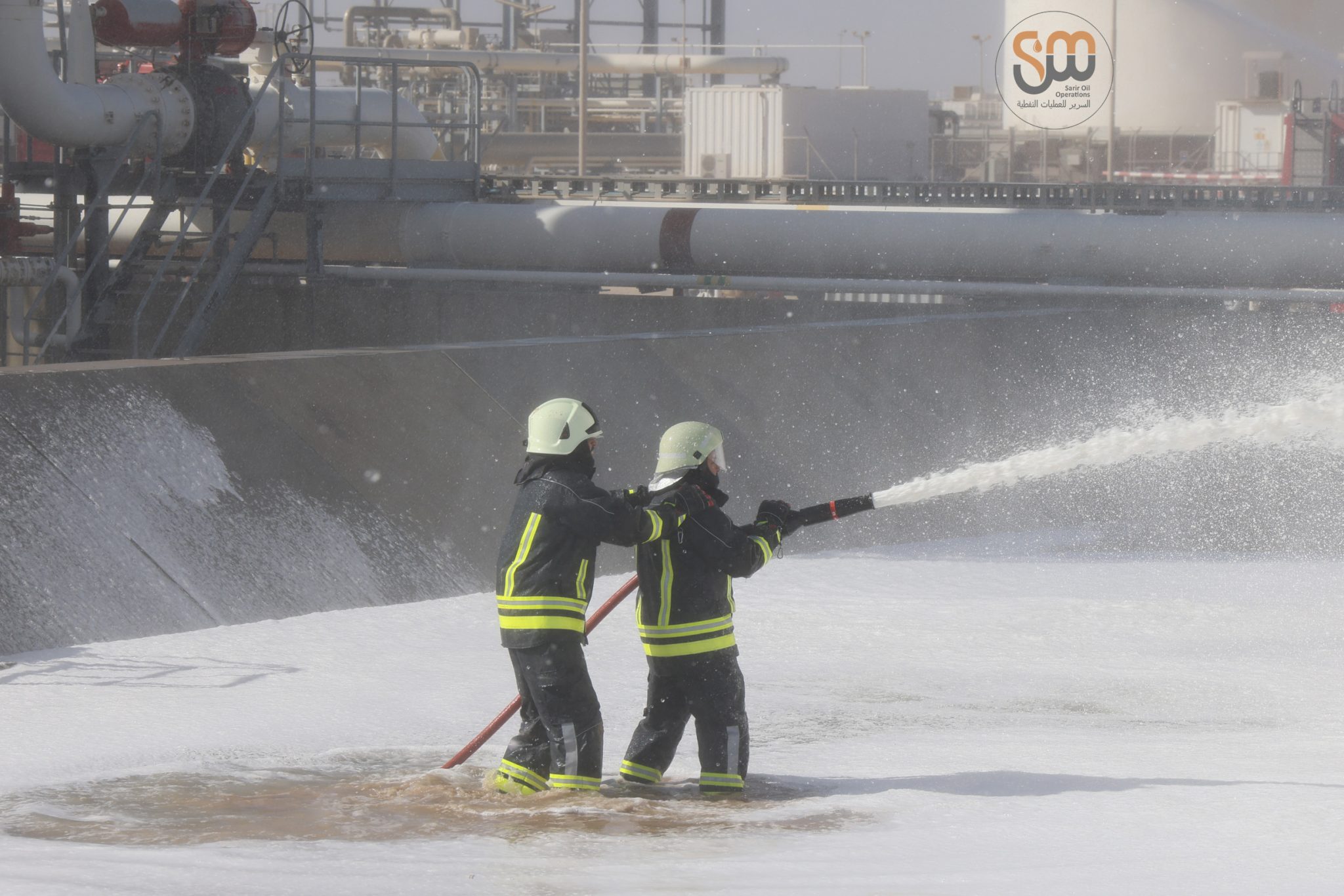 Successful Fire Drill simulation in Jakhira Field - Sarir Oil Operations