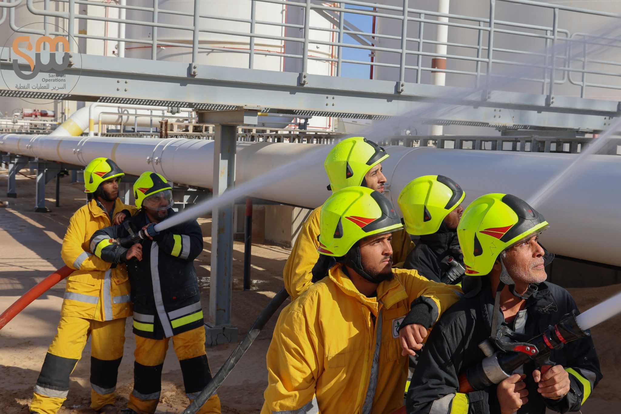 Successful Fire Drill simulation in Jakhira Field - Sarir Oil Operations