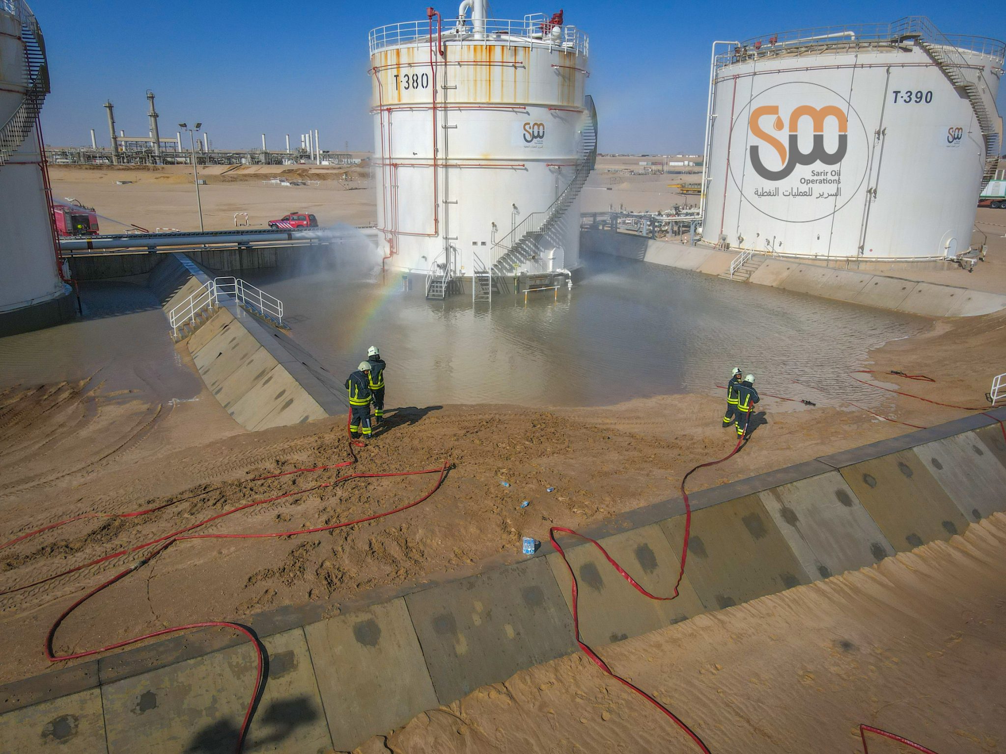 Successful Fire Drill simulation in Jakhira Field - Sarir Oil Operations