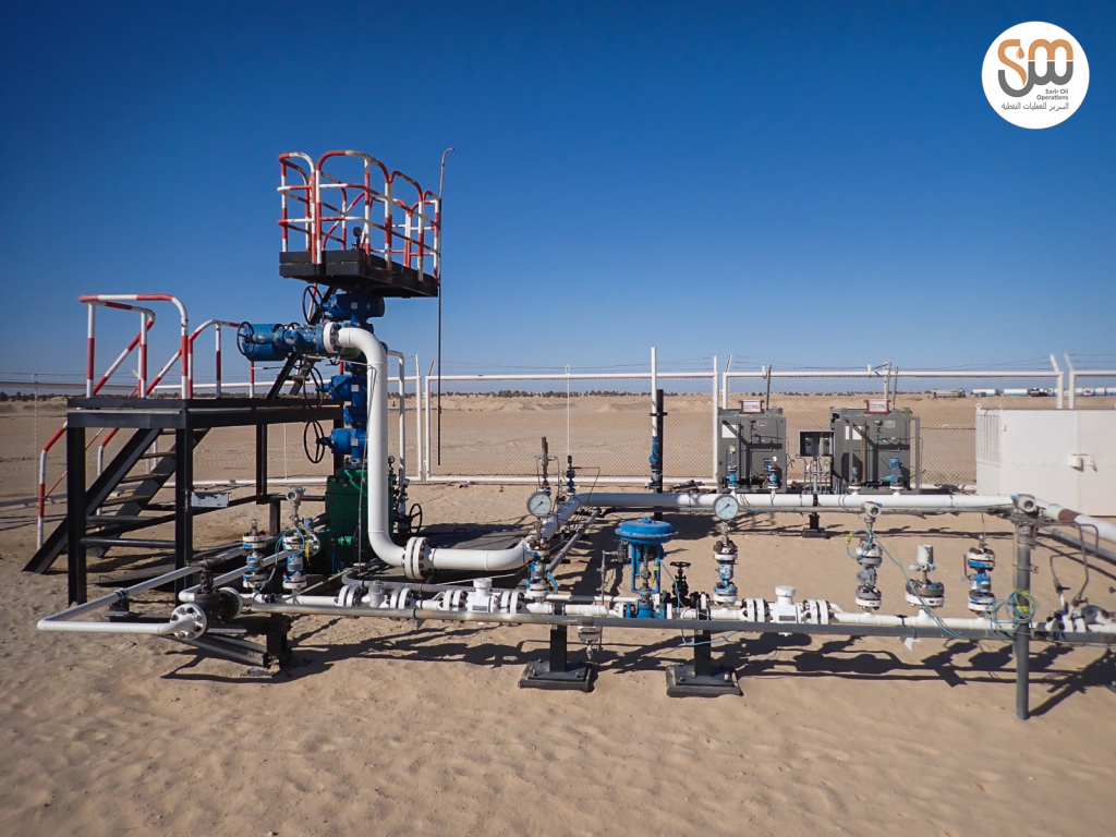 A new well drilled in Assarah Field with expected production capacity ...